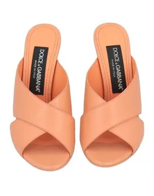 Dolce & Gabbana Solid Color Sandals