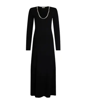 Liu Jo Knit Dress With Rhinestone Embellishment
