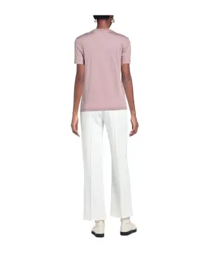 DIESEL® Embroidered Round Neck Short Sleeve T-shirt