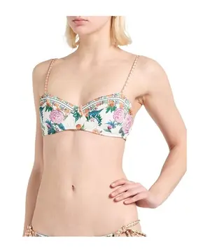 Farm Rio Floral-print Balconette Bikini Top
