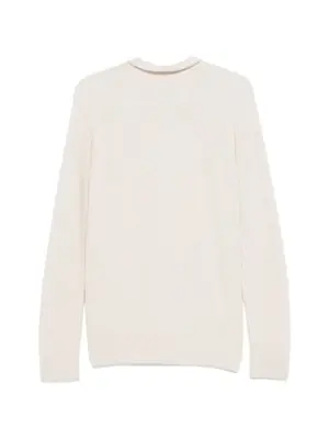 Eleventy Buttoned Collared Polo Shirt - Light Beige