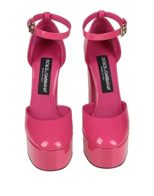 Dolce & Gabbana Patent Leather Platform Pumps
