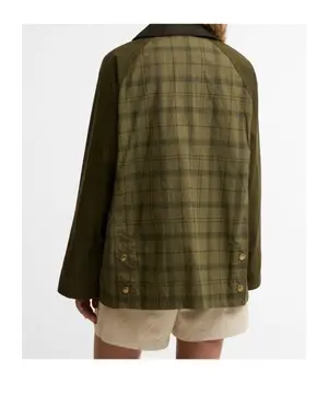 Barbour Plaid Long Sleeve Casual Jacket