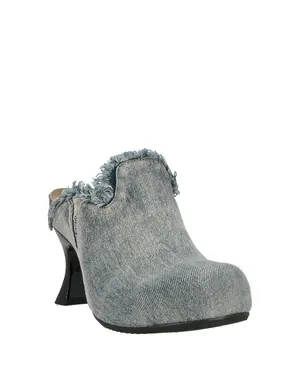 DIESEL® Cowboy Mules With High Heel - Blue