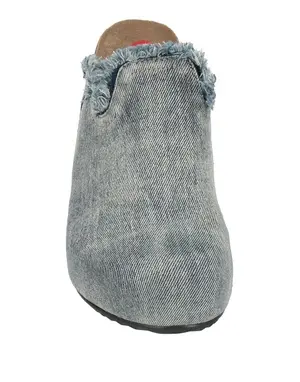 DIESEL® Cowboy Mules With High Heel - Blue