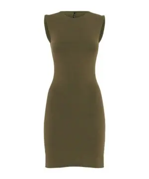 ENTIRE STUDIOS Sleeveless Mini Dress - Green