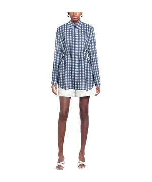 Jacquemus Plaid Long Sleeve Shirt