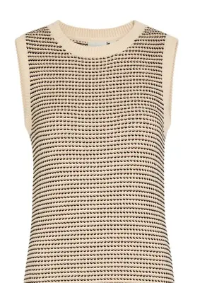 Varley Sadia Patterned Sleeveless Midi Dress