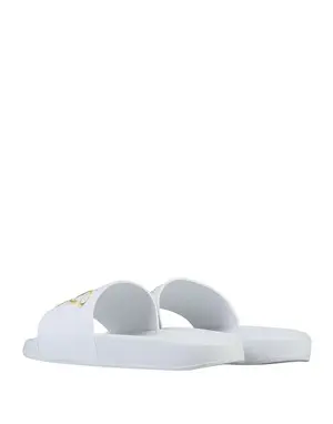 Dolce & Gabbana Embroidered Logo Slides