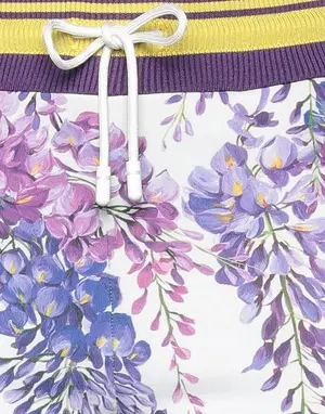 Dolce & Gabbana Floral Printed Elastic Waist Pants