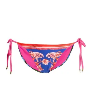 Farm Rio Floral Bikini Bottoms - Blue