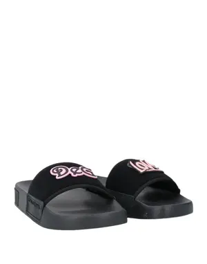 Dolce & Gabbana Letter Print Pool Slides