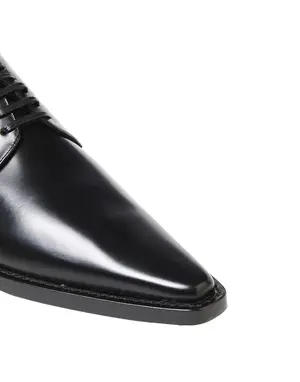 Dolce & Gabbana Solid Color Laced Shoes