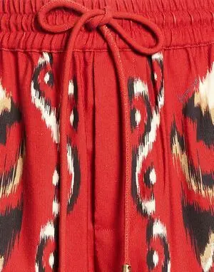 Farm Rio Multi-colored Textured Casual Pants