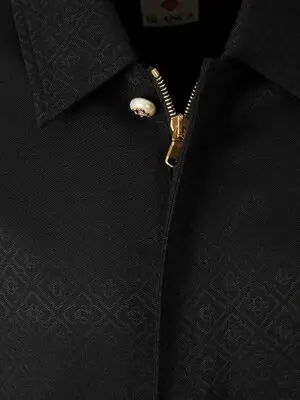 Casablanca Long-sleeved Zipped Overshirt