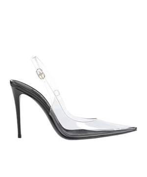 Dolce & Gabbana Pointedtoe Solidcolor Thinstrap Highheels - White