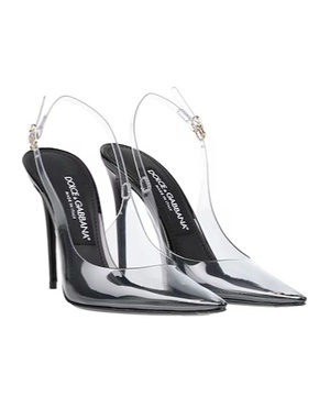 Dolce & Gabbana Pointedtoe Solidcolor Thinstrap Highheels