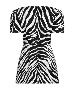 Dolce & Gabbana Color Block Jacquard Dress