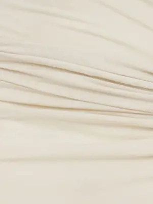 ENTIRE STUDIOS Pillar One-shoulder Pleated Maxi Dress