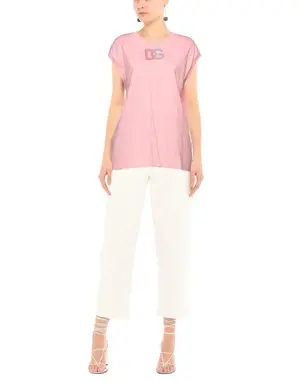 Dolce & Gabbana Solid-color Short-sleeved T-shirt