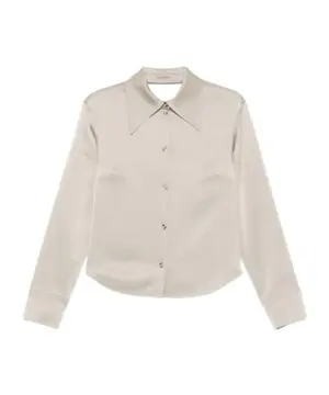 Nanushka Button-fastening Shirt - Nude