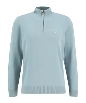Barbour Lingwood Half-zip Sweater - Blue