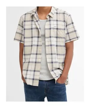 Barbour Plaid Short-sleeved Shirt