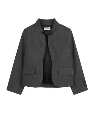Zadig&Voltaire Pinstripe-print Blazer - Black