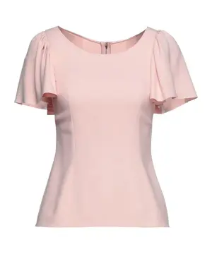 Dolce & Gabbana Minimalist Short-sleeve Top - Pink