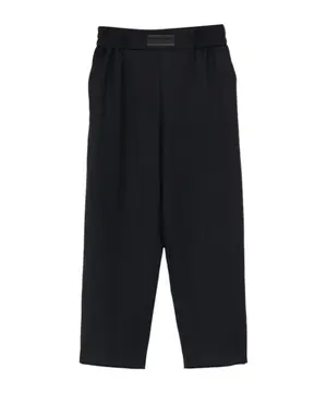 Balmain Elasticated-waistband Trousers - Black