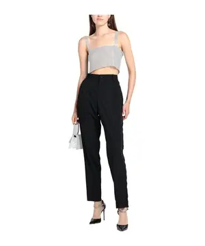 Dolce & Gabbana Solid-color Wool Trousers