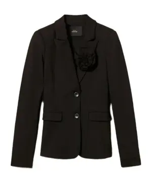 TWINSET Floral-brooch Blazer