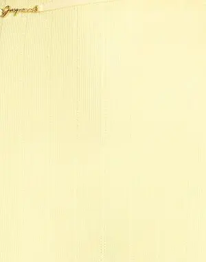 Jacquemus Solid-colored Knit Midi Skirt