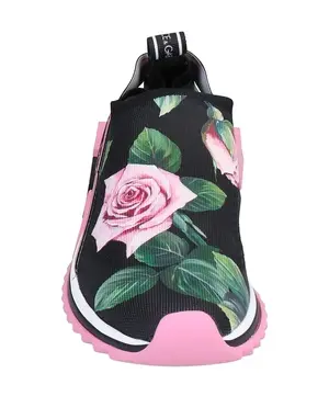 Dolce & Gabbana Floral Print Sock Sneakers