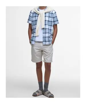 Barbour Plaid Short-sleeved Shirt