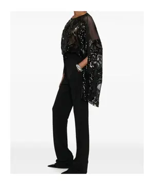 Norma Kamali Sequin Embellished Bodysuit