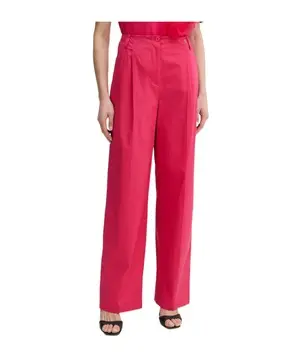 TWINSET Pleated Wide-leg Trousers
