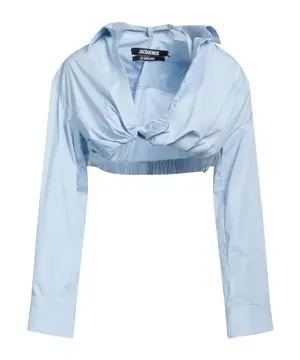 Jacquemus Solid Colour Shirts - Blue
