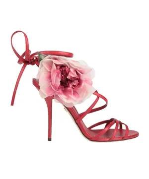 Dolce & Gabbana Solid Color Sandals - Pink