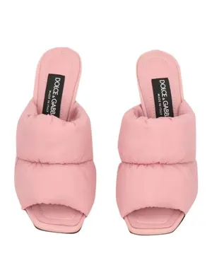 Dolce & Gabbana Solid Color Sandals