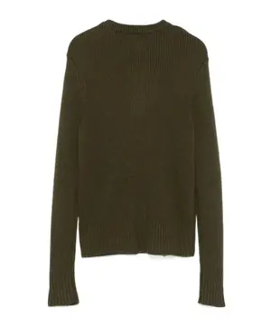 Zadig&Voltaire Ribbed Knit Sweater With Rhinestone Embellishments