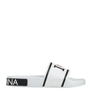 Dolce & Gabbana Letter Print Slides