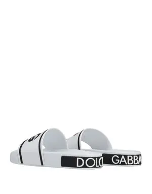 Dolce & Gabbana Letter Print Slides