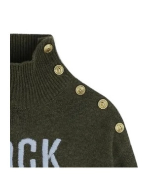 Zadig&Voltaire High-neck Button Detail Sweater