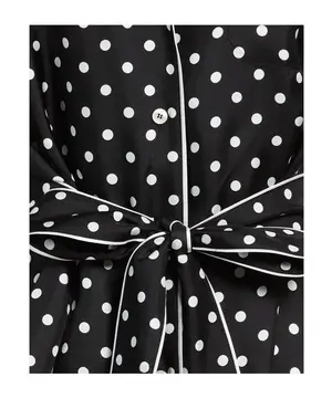 Dolce & Gabbana Polka Dot Silk Shirt