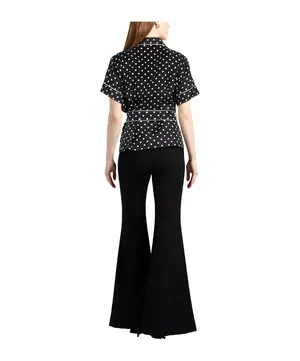 Dolce & Gabbana Polka Dot Silk Shirt