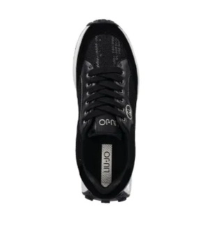 Liu Jo Lace-up Glitter Paneled Sneakers