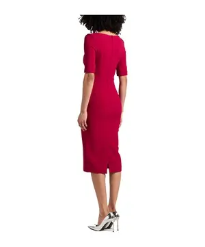 Dolce & Gabbana Midi Dress With Scoop Neckline