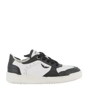 Zadig&Voltaire Wings Contrast-panel Sneakers - White