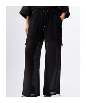 Liu Jo Mesh Cargo Pants